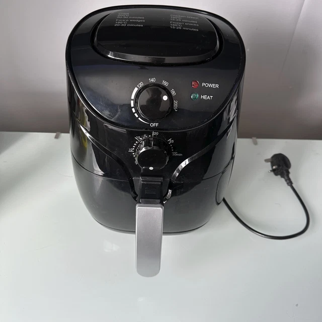 GEORGE HOME 4.5L 1432W Air Fryer Black GAF101B-18 Tested & Working £26. ...