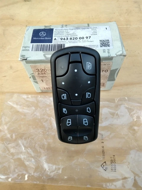 MERCEDES ACTROS / Axor panneau de commutation de fenêtre, A9438200097 ...