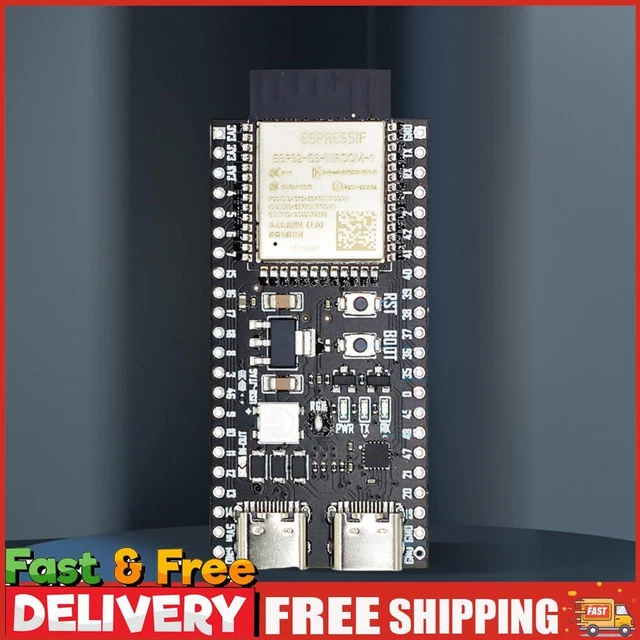 ESP32/ ESP32-S3/ESP32-C3 DEVELOPMENT Board CORE Dual Type-C ESP32-C3-DevKitM-1 £8.51 - PicClick UK