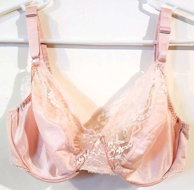 34D VINTAGE VASSARETTE Underneath It All Full Coverage Underwire Bra ...