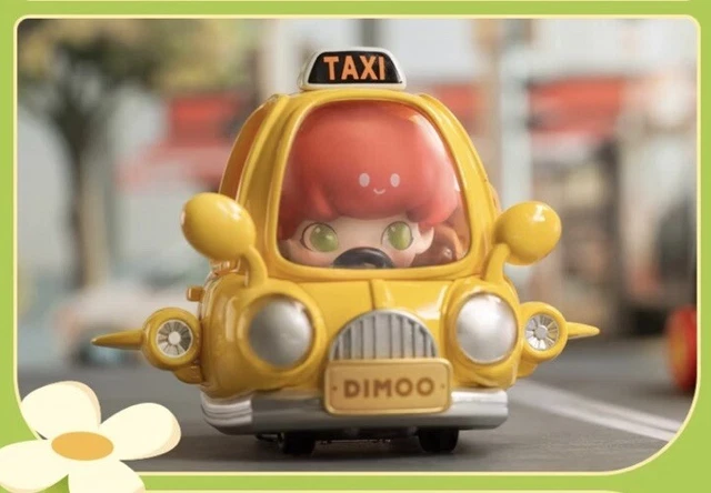 POP MART DIMOO Where We Go Series Car Ride Blind Box Figure taxi cute ...