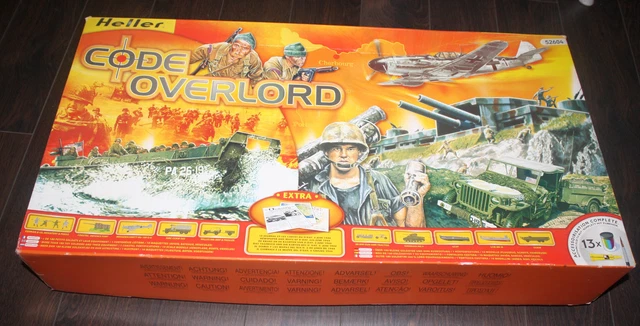 HELLER 52604 CODE Overlord D-Day Atlantikwall Box 10 Modelle Items ...
