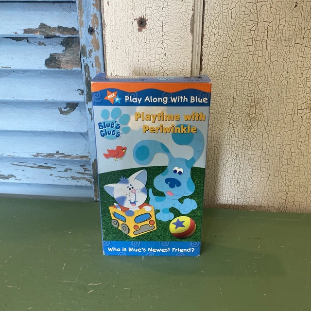 BLUES CLUES - Playtime With Periwinkle (VHS, 2001) Nickelodeon Nick Jr ...