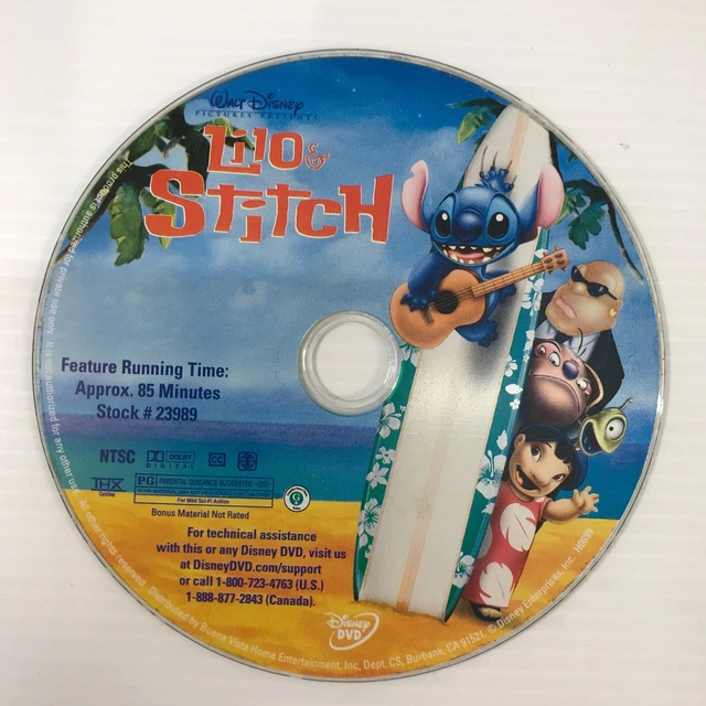 LILO & STITCH - Loose DVD $7.99 - PicClick CA