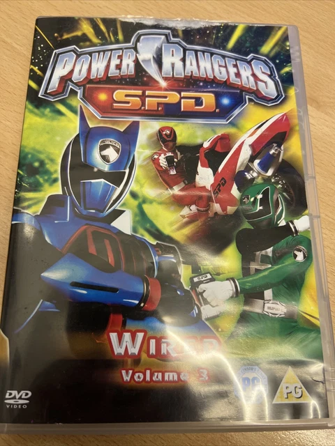 POWER RANGERS SPD - Vol 1-5 RARE 5 DISC SET (COMPLETE SERIES) DVD ...