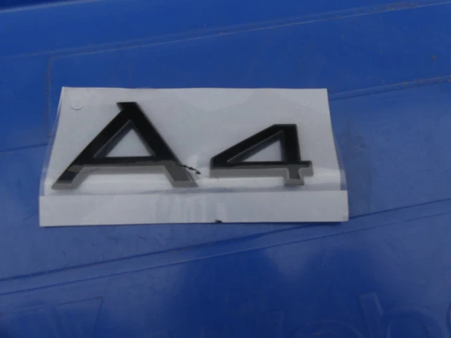 AUDI A4 LETTERING black emblem logo rear tailgate 8W0071803 rear £38.57 ...