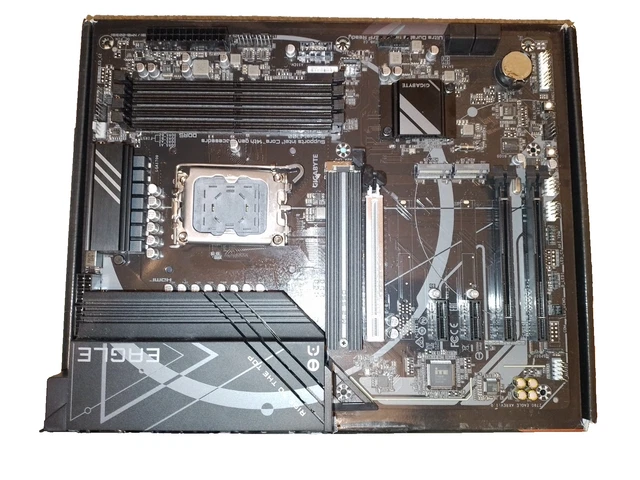 GIGABYTE Z790 EAGLE AX Intel 1700 Socket Motherboard, ATX, 4x DDR5 ...