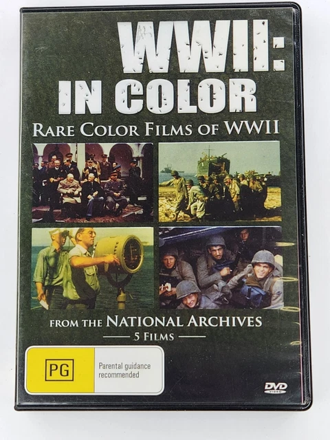 WWII IN COLOR Rare Color Films Of WWII DVD $8.90 - PicClick AU