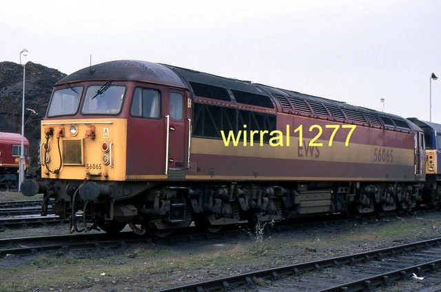 6X4 RAILWAY PHOTOGRAPH Class 56 56065 at Saltley 23.01.99 £1.00 ...
