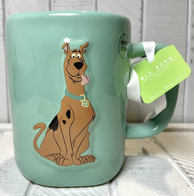 SCOOBY DOO HANNA-BARBERA Cartoon Character Rae Dunn Mug Double Sided ...