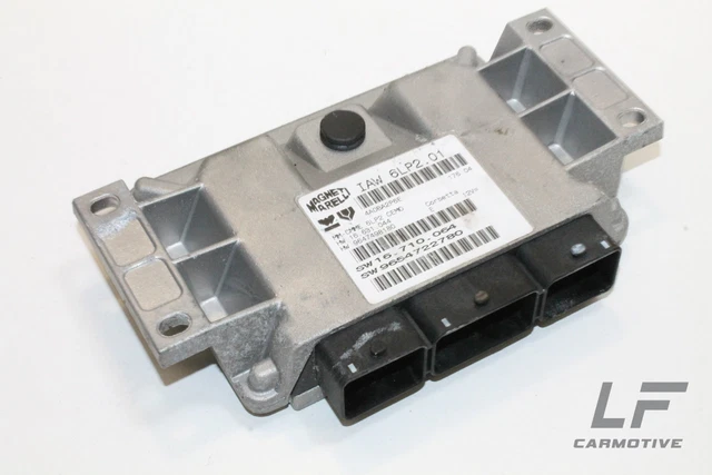 PEUGEOT 206 CC 2D HW9647498180 9647498180 Unité de Contrôle du Moteur ...