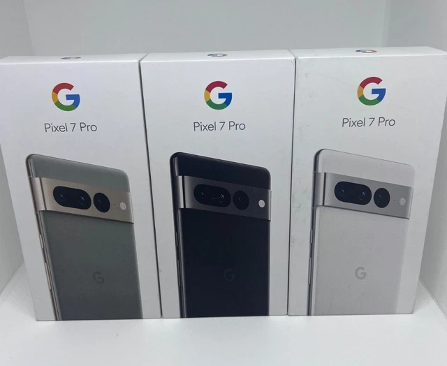 NEW! GOOGLE PIXEL 7 Pro 6.7" | All Colors | 128/256/512G | Unlocked All ...