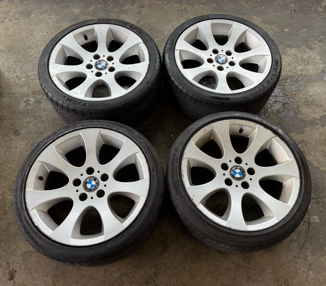 GENUINE OEM BMW Style 162 Ellipsoid 18” Alloy Wheels E90 E46 E36 £380. ...