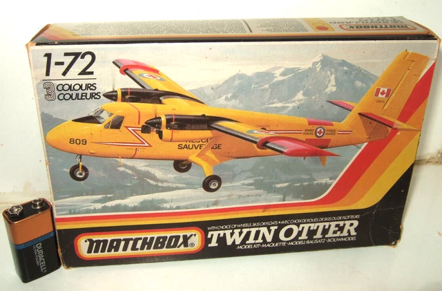 MATCHBOX PK-127 3 Colour De Havilland Twin Otter Model Kit in 1:72 ...