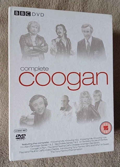 STEVE COOGAN THE Complete Coogan. 14 Discs. region 2 UK DVD Box Set EUR ...