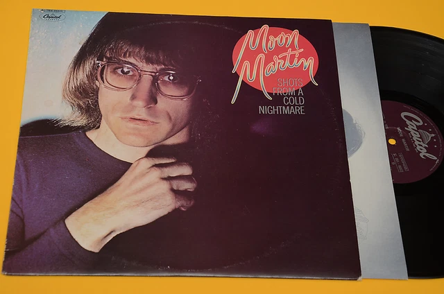 MOON MARTIN LP Shots From A Cold Nightmare Orig Italy 1979 Ex++ Top ...