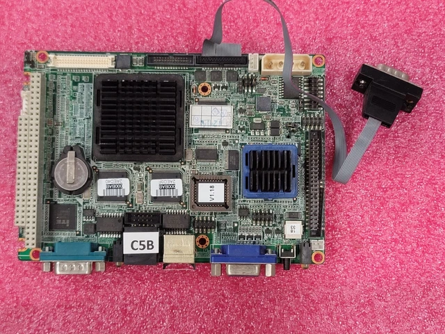 ADVANTECH INDUSTRIAL MOTHERBOARD, PCM-9375 GX 500 MHz CPU, 256MB RAM ...