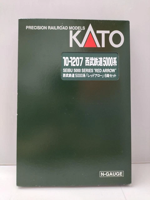 KATO N GAUGE Seibu Railway 5000 Series Red Arrow 6-Car Set JP £152.89 ...