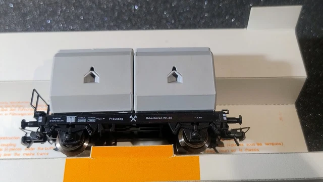 ROCO H0 4322 Kübelwagen Preussag Güterwagen Ep IV guter Zustand EUR 10 ...