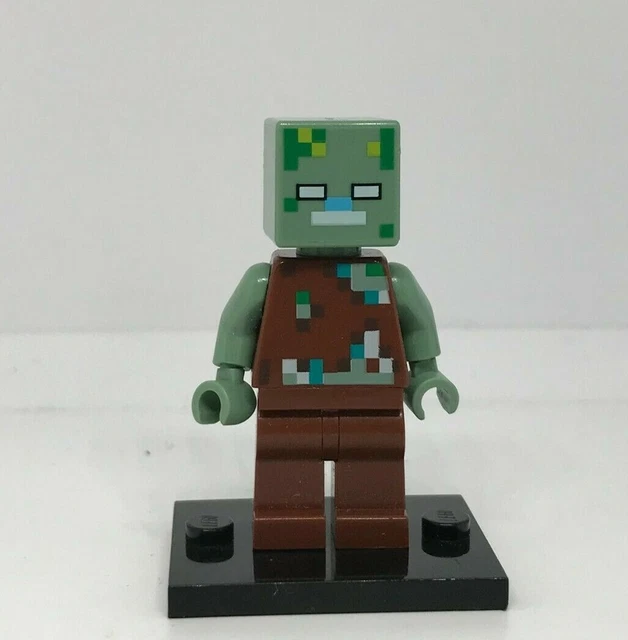 LEGO MINECRAFT: DROWNED Zombie - Character Figure - Set 21164 min088 £6 ...
