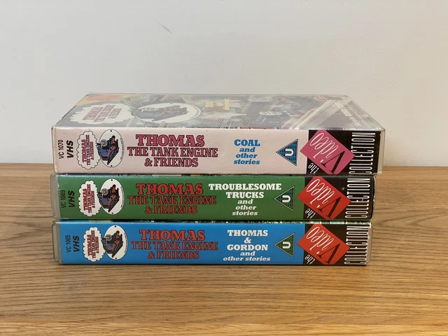 THOMAS THE TANK Engine VHS Bundle X3 Video Tape Joblot The Original ...