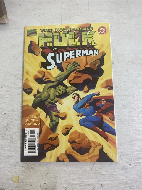 The Incredible Hulk Vs Superman 1 Marvel Dc Comics 1999 One Shot