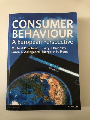 Consumer Behaviour A European Perspective 5Th Edition À VENDRE ...