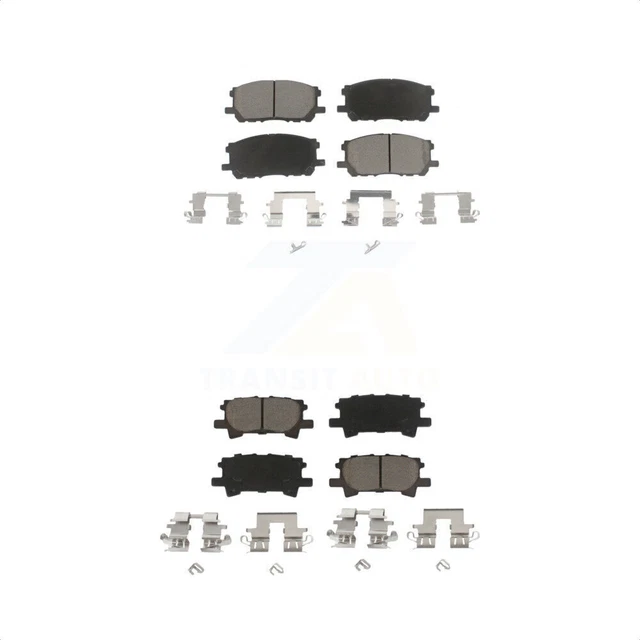 FOR LEXUS TOYOTA Highlander RX350 RX330 RX400h Front Rear Ceramic Brake ...