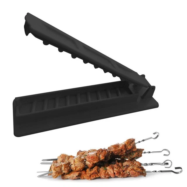 BROCHETTES KEBAB MAKER Grill Barbecue Stringer Box Machine Ext??rieur ...