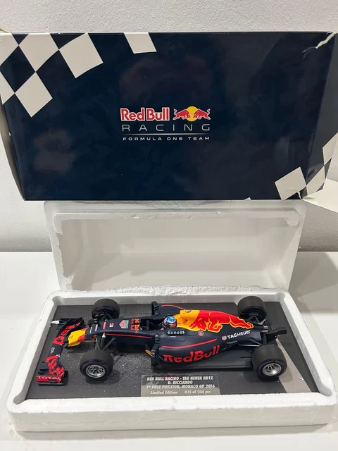 MINICHAMPS 1:18 RED Bull Monaco GP 2016 Modellauto EUR 100,00 - PicClick DE