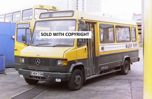 BUS NEGATIVE 35MM The Bee Line Mercedes Benz E464CGM 168 Sold with ...