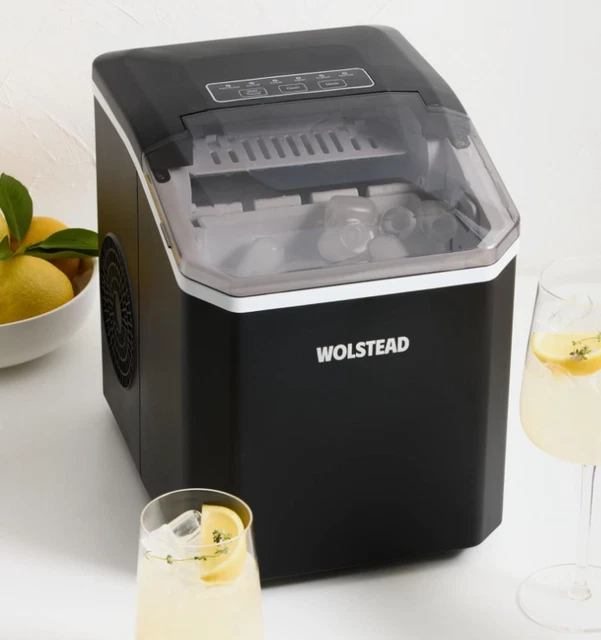 CRYSTAL 12KG PORTABLE Ice Maker – Countertop Ice Machine for Home ...
