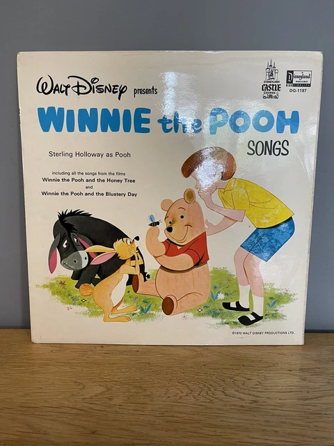 12” VINYL ALBUM LP Record Walt Disney’s Winnie The Pooh Songs £9.50 ...