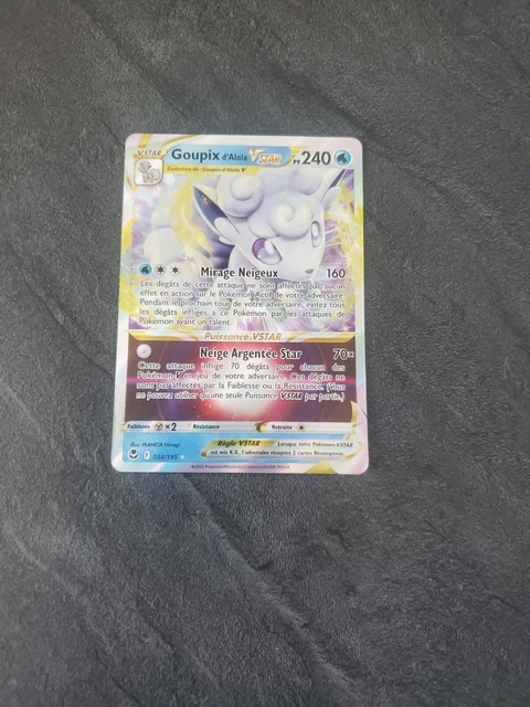 CARTE POKÉMON GOOPIX D'alola VSTAR 034/195 - EB12 Tempete Argentée - FR EUR 12,00 - PicClick FR