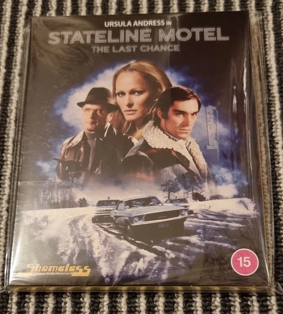 STATELINE MOTEL SHAMELESS Blu-ray Like New Ursula Andress Slipcover ...