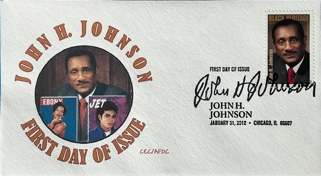 AFDCS 4624 JOHN H. Johnson Jet Ebony Magazines £2.62 - PicClick UK