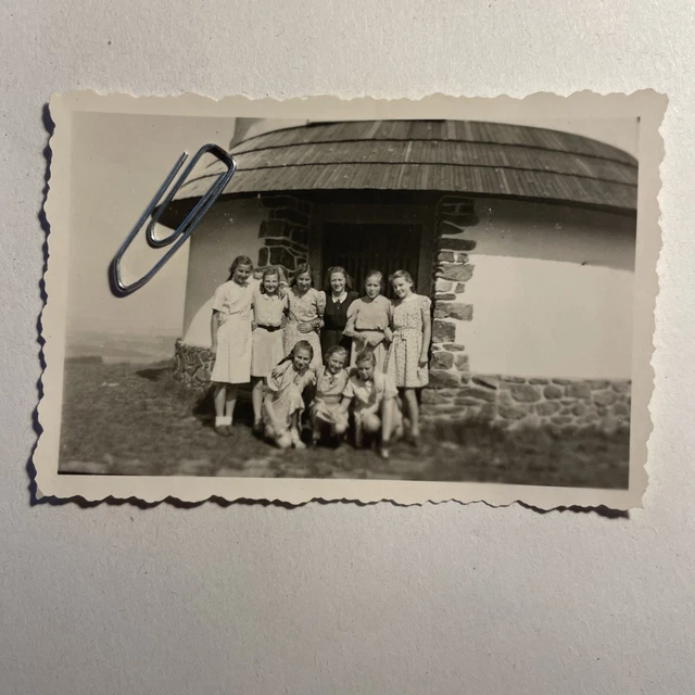 BDM BUND DEUTSCHER Mädel Frau Dame Maid Pfadfinderin 9x6 Original Foto ...