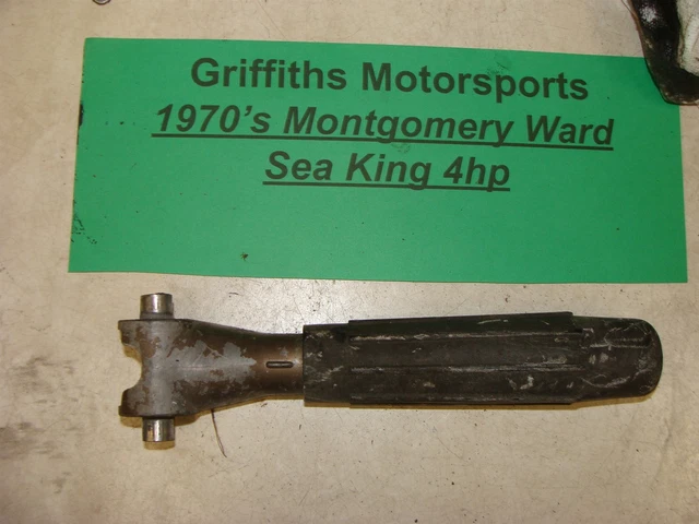 1970'S MONTGOMERY WARD GALE Sea King 4hp outboard tiller handle ...