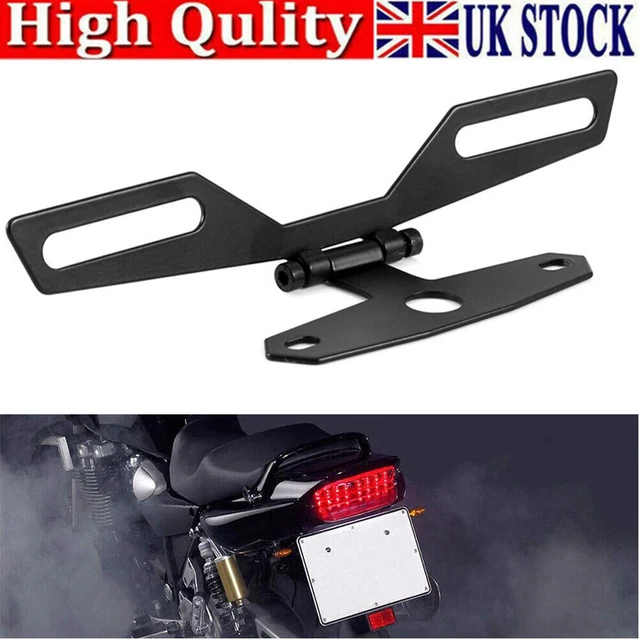 UNIVERSAL MOTORBIKE MOTORCYCLE License Number Plate Holder Tail Tidy ...