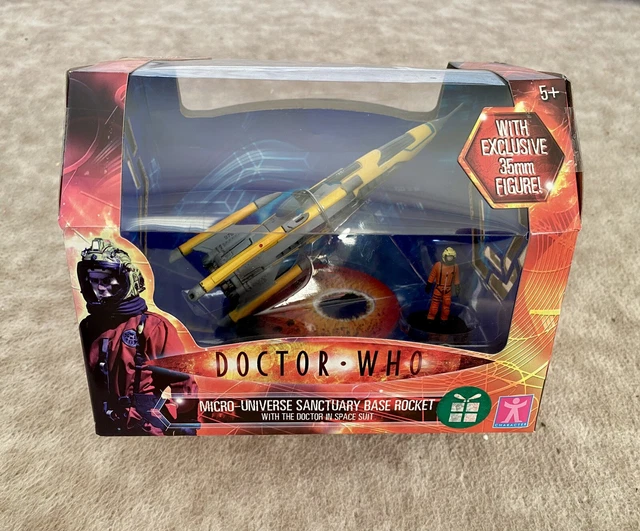 DOCTOR WHO MICRO-UNIVERSE Sanctuary Base Rocket With Doctor In Space ...