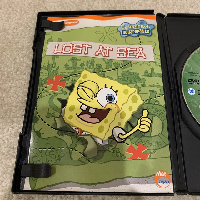 SPONGEBOB SQUAREPANTS LOST At Sea DVD 9 Episodes Special Features ...