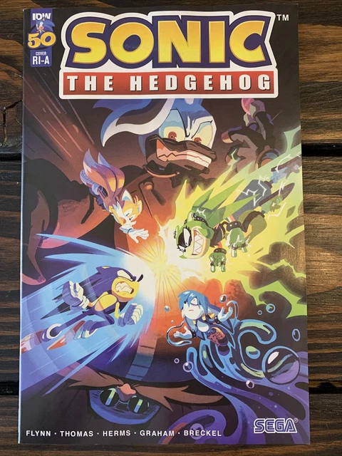 Bande DessinÉe Idw Sonic The Hedgehog 50 2022 1 10 Variante
