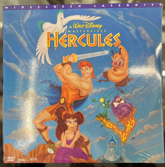 WALT DISNEY HERCULES Movie *Sealed* Widescreen Laserdisc Video NTSC £21 ...