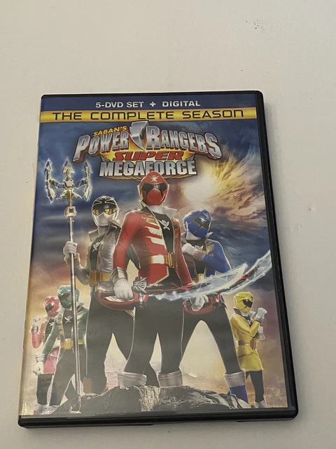 POWER RANGERS SUPER Megaforce: The Complete Season (DVD) HTF Very Good ... POWER RANGERS SUPER Megaforce: The Complete Season (DVD) HTF Very Good ...