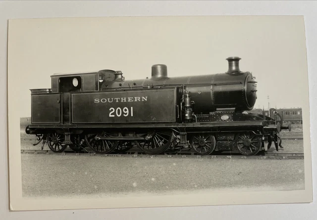 RAILWAY LOCOMOTIVE PHOTOGRAPH - I3 Class - Southern 2091 - F207 £3.99 ...