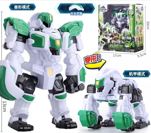 13CM MINIFORCE ANIMAL Tron Jacky Transform Robot Figure Toy In Box £27. ...
