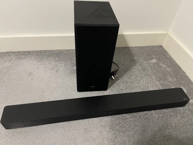 LG SK5 2.1 Channel Soundbar with Subwoofer £41.04 - PicClick UK