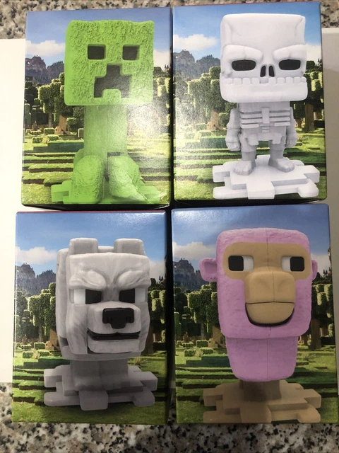 MINECRAFT MOVIE MCDONALDS Happy Meal Set Of 4 Toys, Adventure Book ...