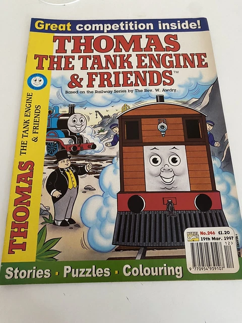 VINTAGE THOMAS THE Tank Engine & Friends Magazine 19th Mar 1997 Issue ...