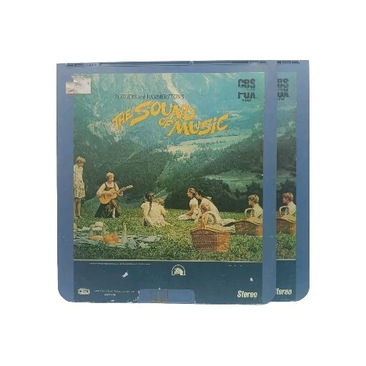 THE SOUND OF Music CBS Fox Video CED VideoDisc Julie Andrews 1983 Disc ...